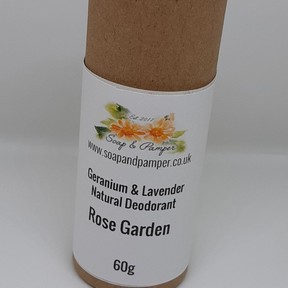 Vegan Deodorant - Rose Geranium & Lavender